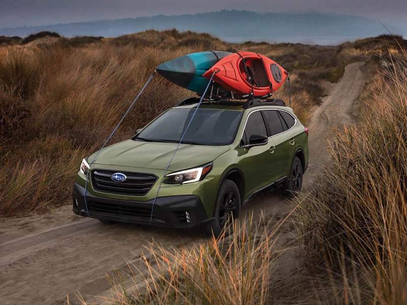 Exploring the Classic Exterior of the Pre-Owned Subaru Outback near ...