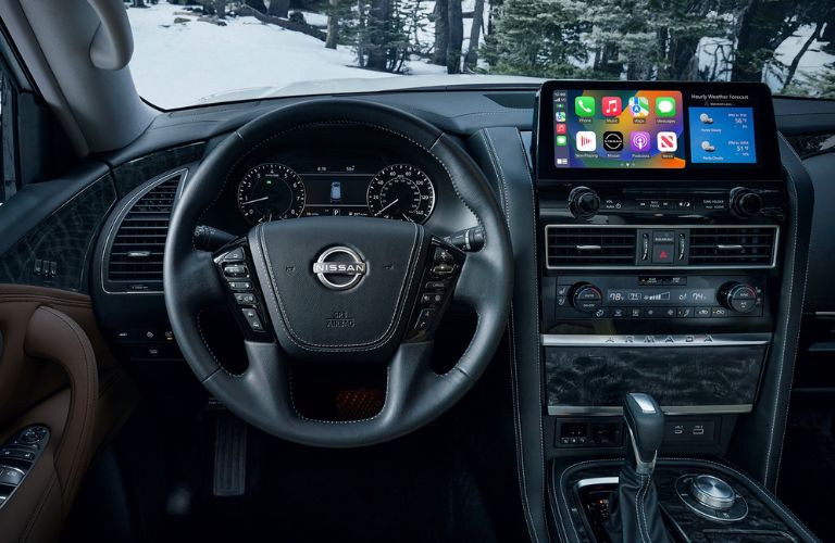Interior and Infotainment Features of the 2023 Nissan Armada