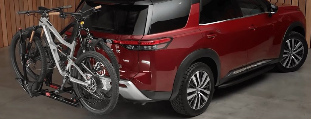 How easy is it to install a Nissan hitch-mounted bike rack? - Matt Castrucci Nissan